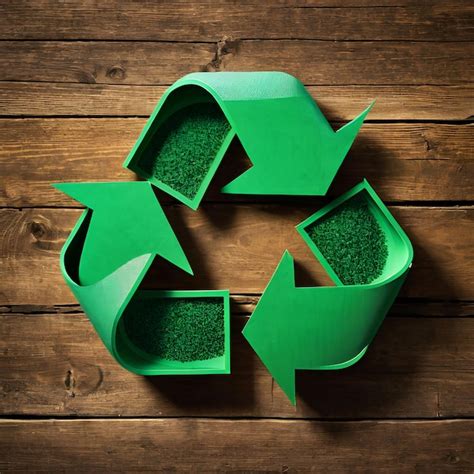 Premium Photo An Image Of A Closed Loop System With The Recycle Symbol At Its Center