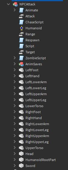 How To Make Npc Attack Back Scripting Support Developer Forum Roblox