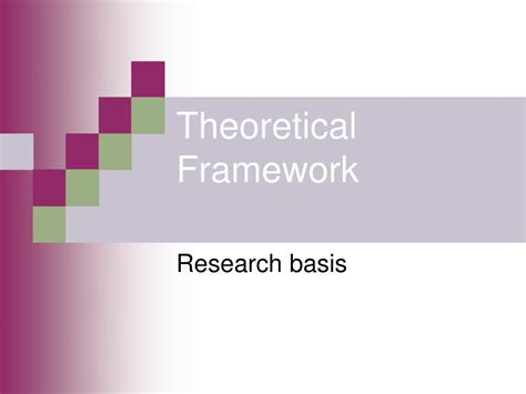 Significance Of Theoretical Framework In Research Ppt Template