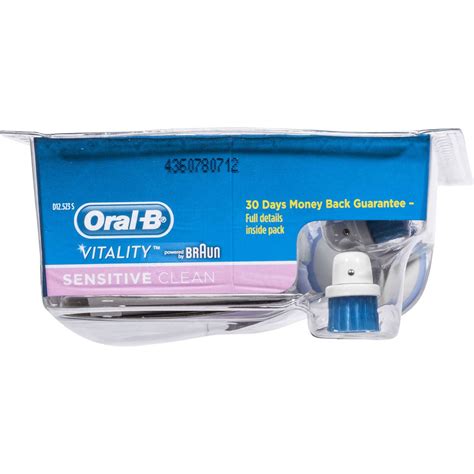 Oral B Vitality Sensitive Clean Electric Toothbrush Each Woolworths
