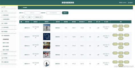 基于springboot的滑雪场管理系统【数据库设计、论文、毕设源码、开题报告】 csdn博客