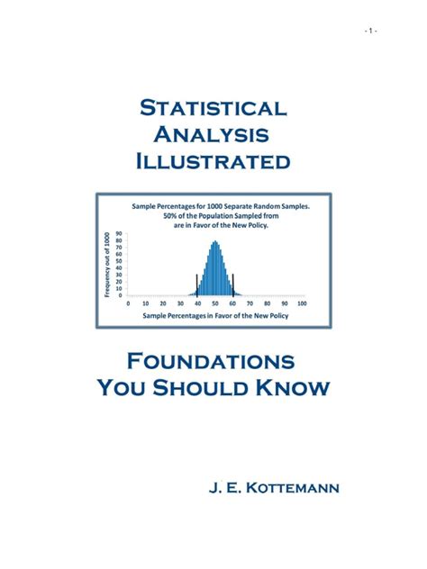 Statistical Analysis Illustrated Foundations Pdf Statistics