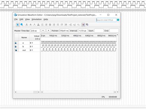 Solved Waveform Simulation Generates No Output Intel Community