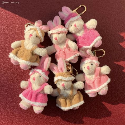 곰돌이공장 미니 원피스 인형 키링 에어팟 키홀더 가방고리 위시버킷