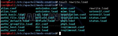 Cara enable mod rewrite di Kali Linux Abrão Ximenes