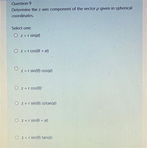 solved determine the x axis component of the vector ρ given