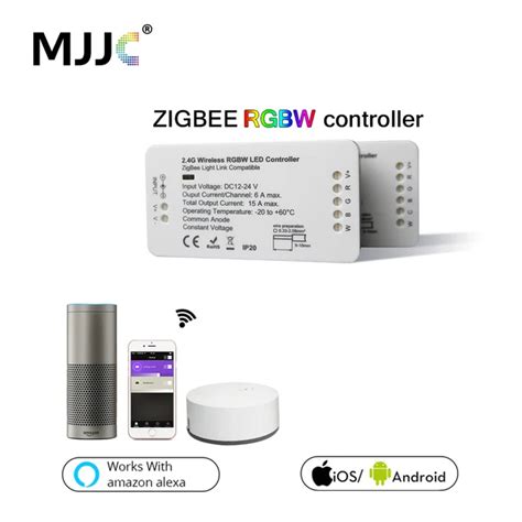 Zigbee Led Controller Rgb Cct Wwcw Zigbee Controller Led Dc12v 24v Led