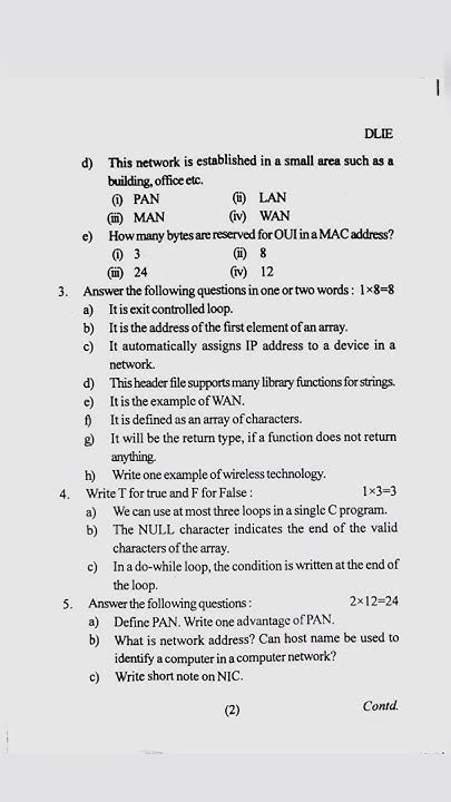 Class 10 Half Yearly 2024 Computer Science Question Paper Itzrafiq