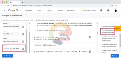 configuring iam permissions with gcloud gsp647