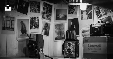 빈티지 카메라의 회색조 사진 사진 Unsplash의 무료 회색 이미지