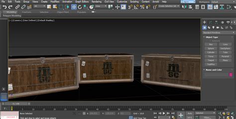 Crates Low Poly D Model Superhive Formerly Blender Market