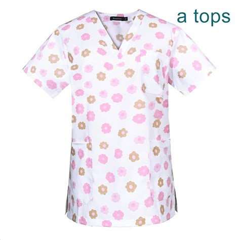 Cotton Summer Short Sleeved Womens Work Tops Fros Grandado