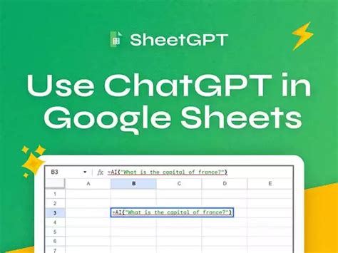 Sheetgpt Adds Chatgpt To Sheets Own It For Life For Only 49 Knowtechie