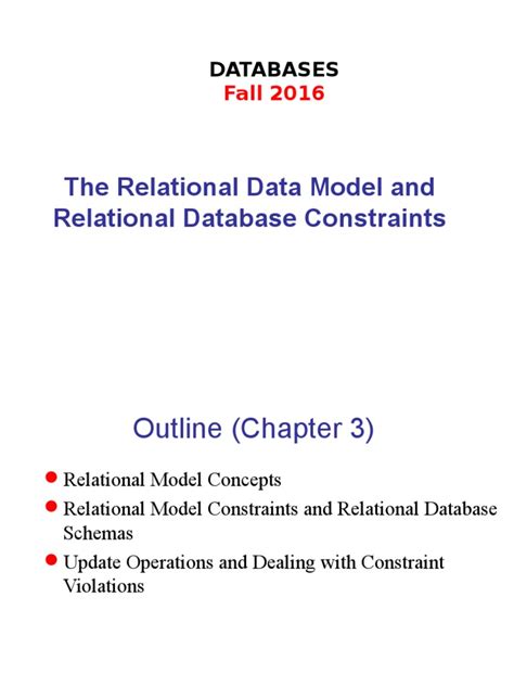 lecture3 relational data model and relational constraints pdf