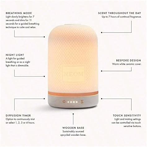 Neom Wellbeing Pod Premium Ultrasonic Essential Oil Diffuser