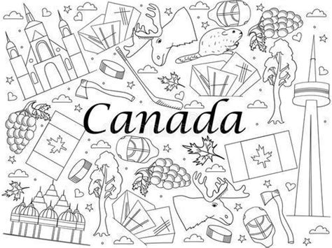 加拿大小报简笔画 简笔画图片大全 普车都