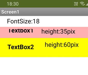 Textbox Alignment With Limited Height Mit App Inventor Help Mit App Inventor Community