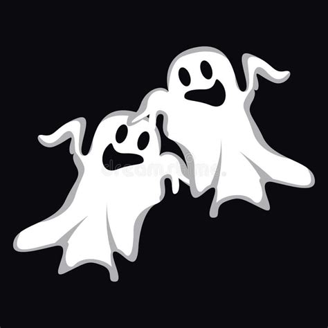 Ghost Logo Halloween Ghost Vector Illustration Halloween Party