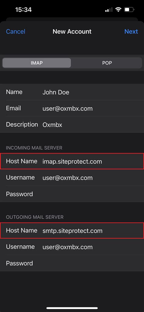 Configure Mail App On IOS Mobile Device IPhone IPad IncAuthority Web Hosting