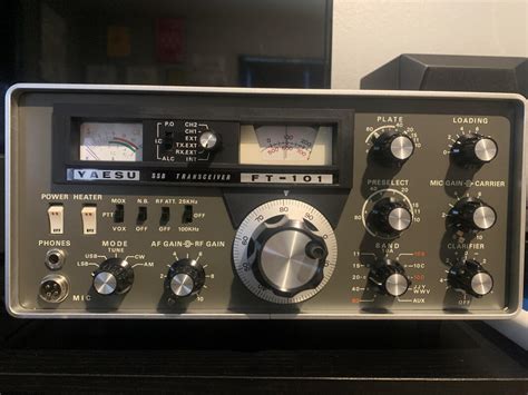 Nos Yaesu Ft 101 Has Arrived Amateur Radio Station W1al Cape Coral Fl