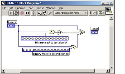 converting 24 bit 2s compliment data to a signed integer hardware lava