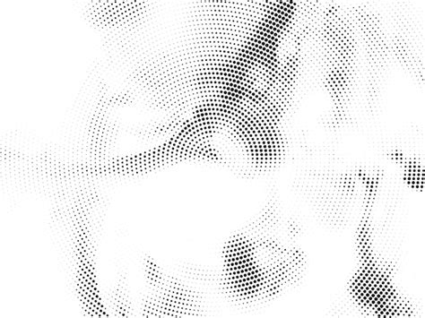 Free Vector Abstract Circular Halftone Design Background
