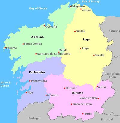 Galicia Climate Seasons When To Go Monthly Averages