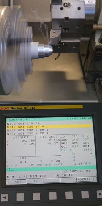 cnc turning g90 cycle cnc programming profile roughing and finishing