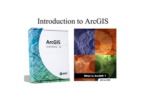 Arc Gis Introduction Ppt Pdf