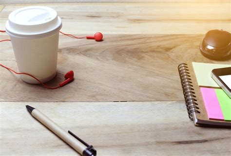 Premium Photo Creative Flat Lay Of Workspace Office Desk With Copy Space Background