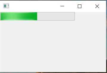 Static Non Animated Progress Bar In Wxpython Stack Overflow