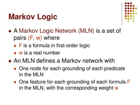 ppt markov logic powerpoint presentation free download id 4342532