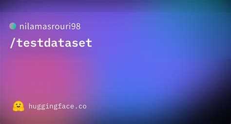 Nilamasrouri98testdataset · Datasets At Hugging Face