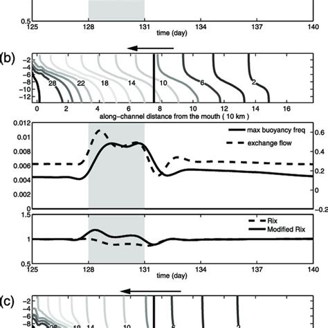 Cross Sectional Distributions Looking Seaward Of Top Subtidal Axial