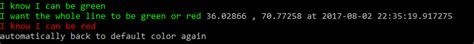 Printing Python Color Output With Multiple Variables Stack Overflow