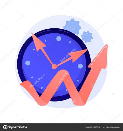 Clock Increasing Chart Workflow Productivity Increase Work Performance