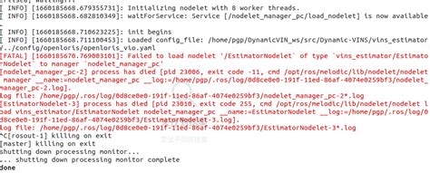 Failed To Load Nodelet · Issue 1 · Hitsz Nrsldynamic Vins · Github