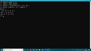 Matrix Operations With Python NumPy II Learntek