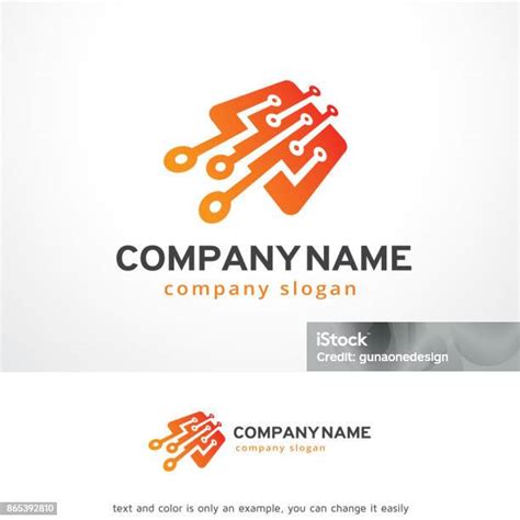 마이크로 기술 기호 서식 파일 디자인 벡터 상징 디자인 개념 크리에이 티브 기호 아이콘 Cpu에 대한 스톡 벡터 아트 및 기타