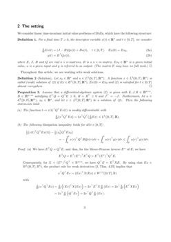 Operator Splitting Based Dynamic Iteration For Linear Port Hamiltonian