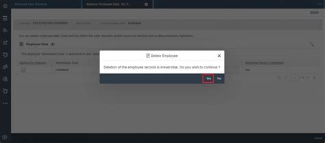 Deleting Setting The Employee Data To Obsolete In Sap C4c Erp Qanda