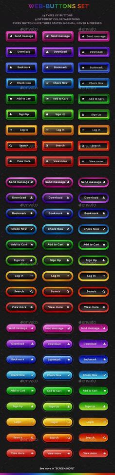 Button Design Ideas Button Design Buttons Web Design