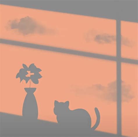 cat sitting on window edge wallpaper