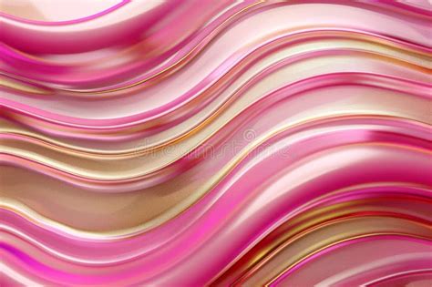 Flowing Pink And Blue Fabric Texture Abstract Composition Soft And Calming Color Palette