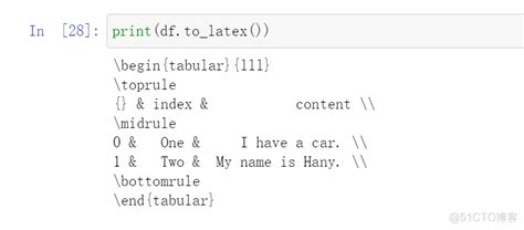 pandas pd to markdown 转换为 markdown pd to latex 转换为 latex hany的