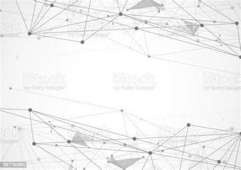 연결 점 들과 라인을 추상화 합니다 연결 과학 배경입니다 벡터 일러스트 레이 션 0명에 대한 스톡 벡터 아트 및 기타 이미지 0명 3차원 형태 개념 Istock