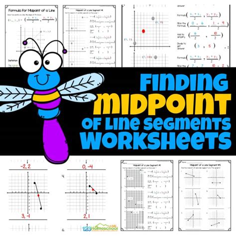 Finding The Midpoint Of A Line Segment Worksheets By Beth Gorden