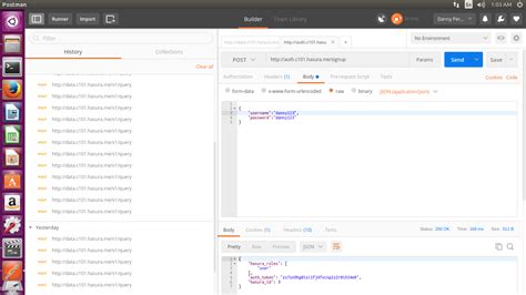 Hasura Data Api Postman Collection