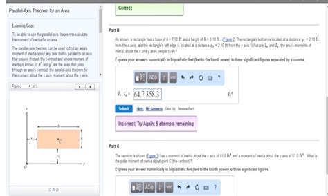 Solved To Be Able To Use The Parallel Axis Theorem To Chegg