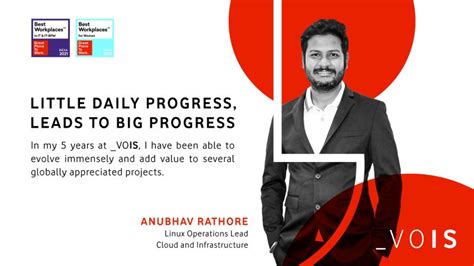 Anubhav Singh Rathore On Linkedin Vois Bestplacetowork Vois 33